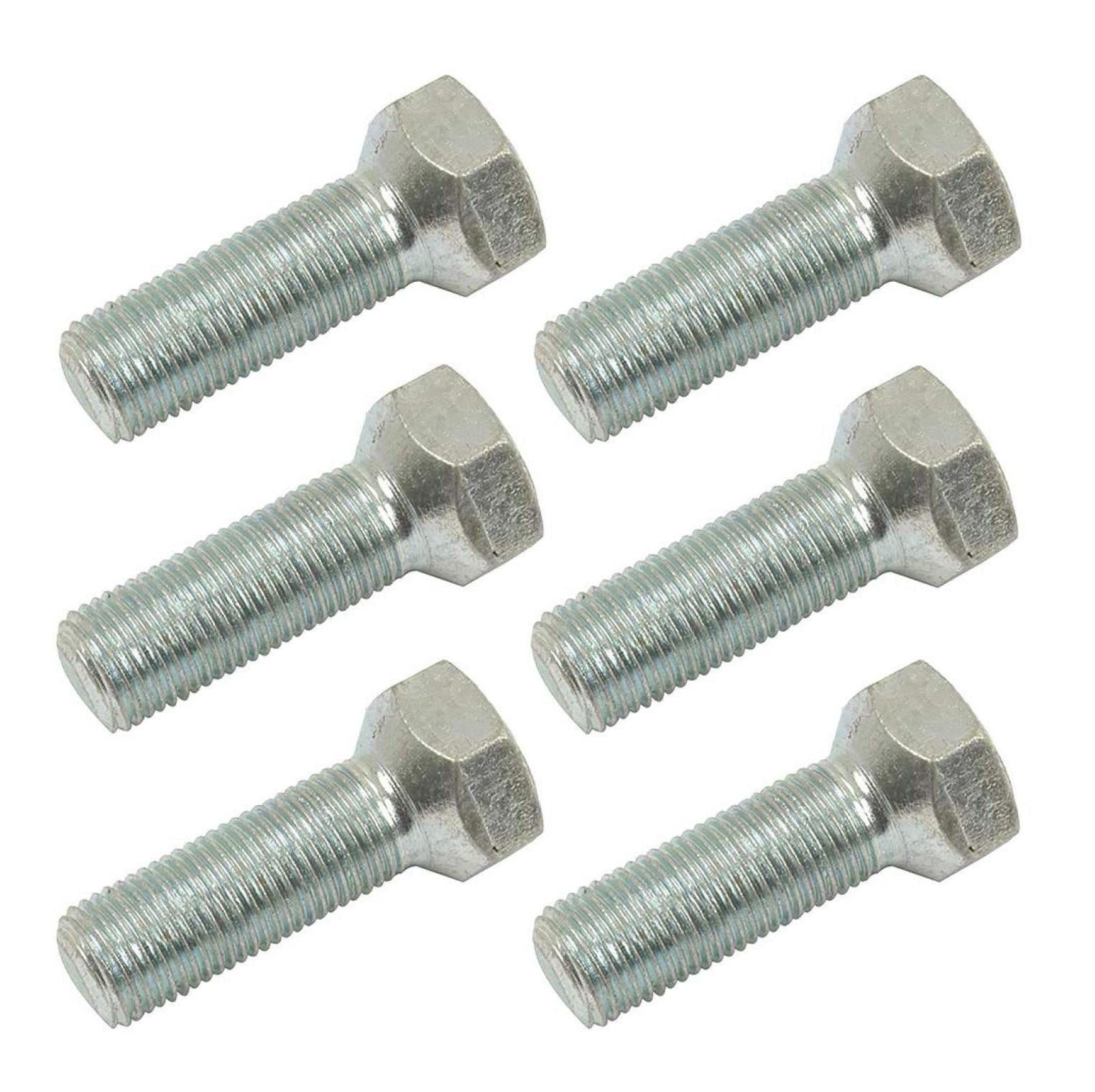 RAParts JD16 New Front Wheel Hub Lug Bolt 6 pk 9/16-18 x 1-1/8" Fits ...