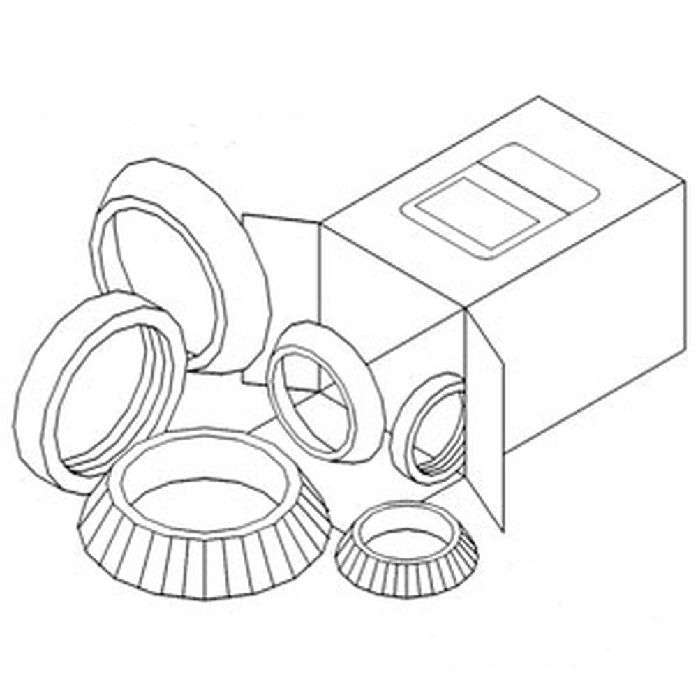 RAParts JLM506849 New Taper Cone Fits Case-IH Tractor Models 1270 1370 ...