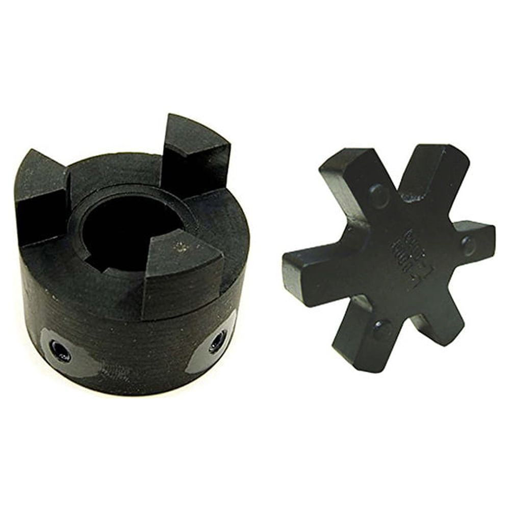 RAParts L095 ( 1/2" to 1/2" ) L-Jaw Coupling Set & Rubber Spider ...