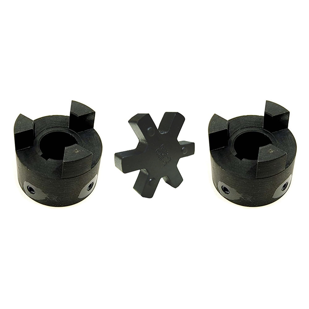 RAParts L095 ( 1/2" to 5/8" ) L-Jaw Coupling Set & Rubber Spider ...