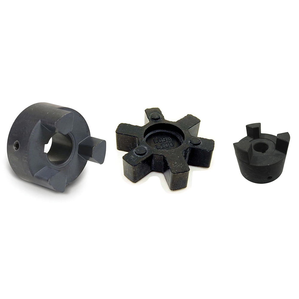 RAParts L100 L-Jaw Coupler Set Includes 1 1/8" & 3/4" Couplers & Rubber ...