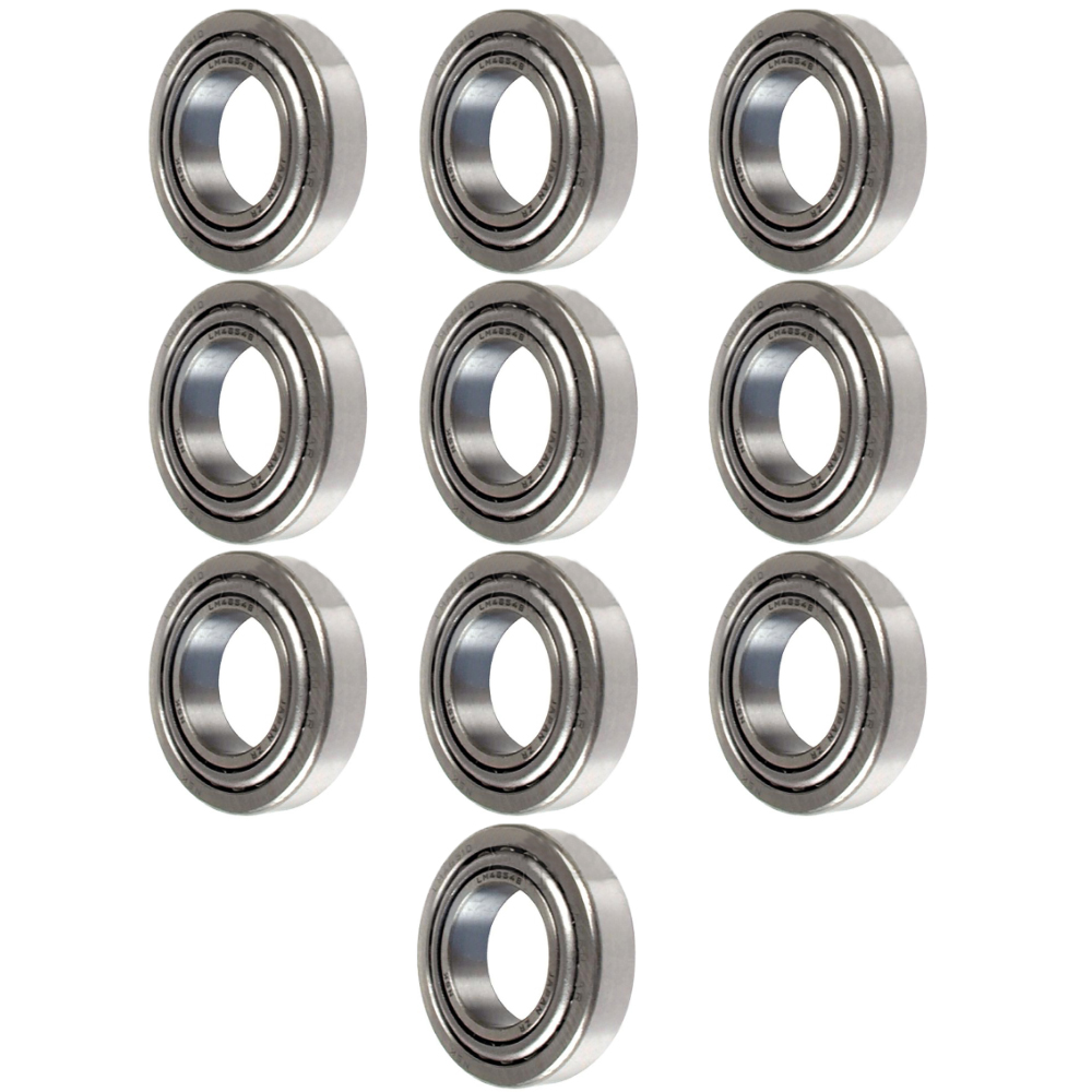 RAParts LM67048 10 New Tapered Roller Bearing Cones Fits John Deere ...