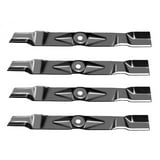 RAParts M139802 Four (4) New Mower Blade Fits John Deere 1742GS 1742HS ...