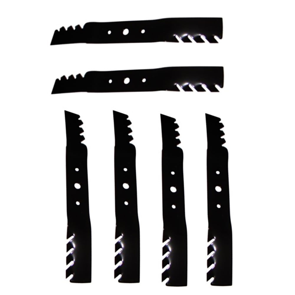 RAParts M82408 Set of Six Mulching Blades 362-460 Fits John Deere ...