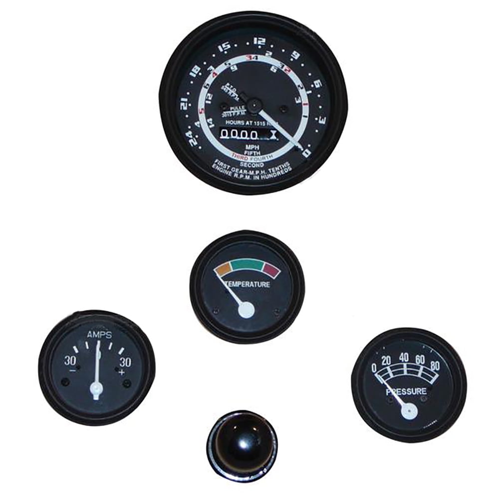 RAParts New Instrument Gauge Cluster Kit w/ 5 Speed Trans. Fits Ford ...