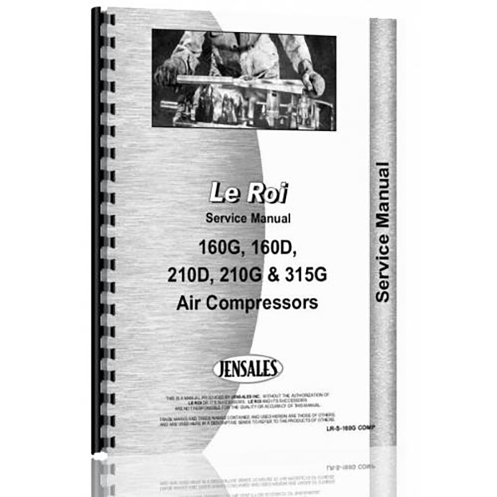 RAParts New LeRoi Engine Service Manual - Walmart.com