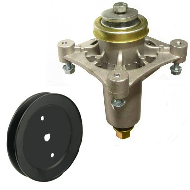 RAParts New Spindle Assembly with Pulley Fits AYP 187292 192870 ...