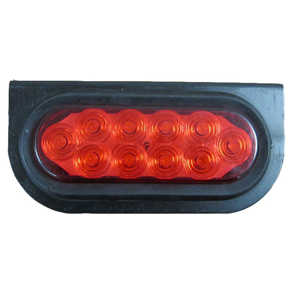 RAParts One 6'' Oval Trailer light including Mounting Bracket and Wire ...