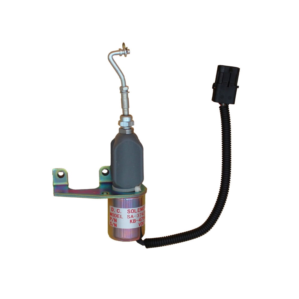 RAParts One New 12 Volt 3974947 SA-3742-24 Shutoff Solenoid Fits ...