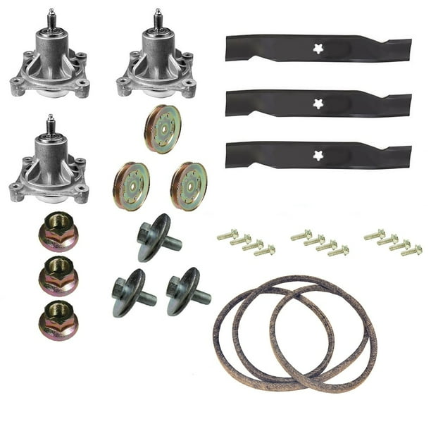 RAParts One New 48" Lawn Mower Deck Rebuild Kit w/ Hardware Fits Husqvarna - Walmart Business ...