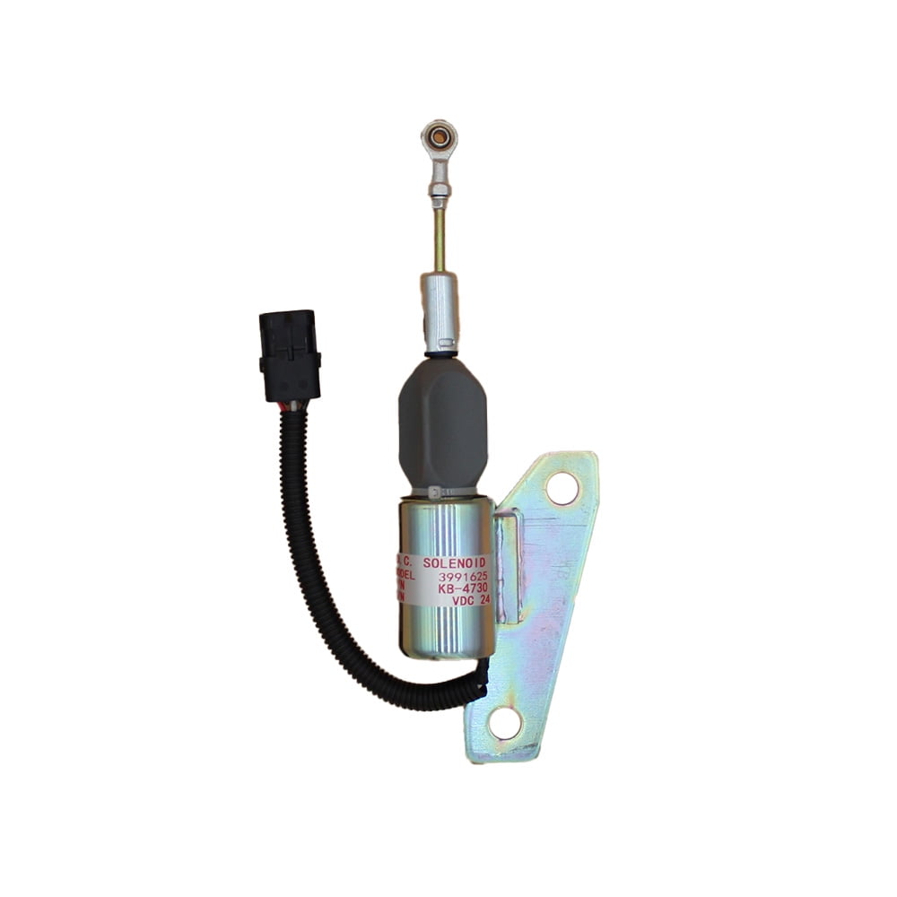 RAParts One New Fuel Shutoff Solenoid Fits Hyundai Excavator R200-5 ...