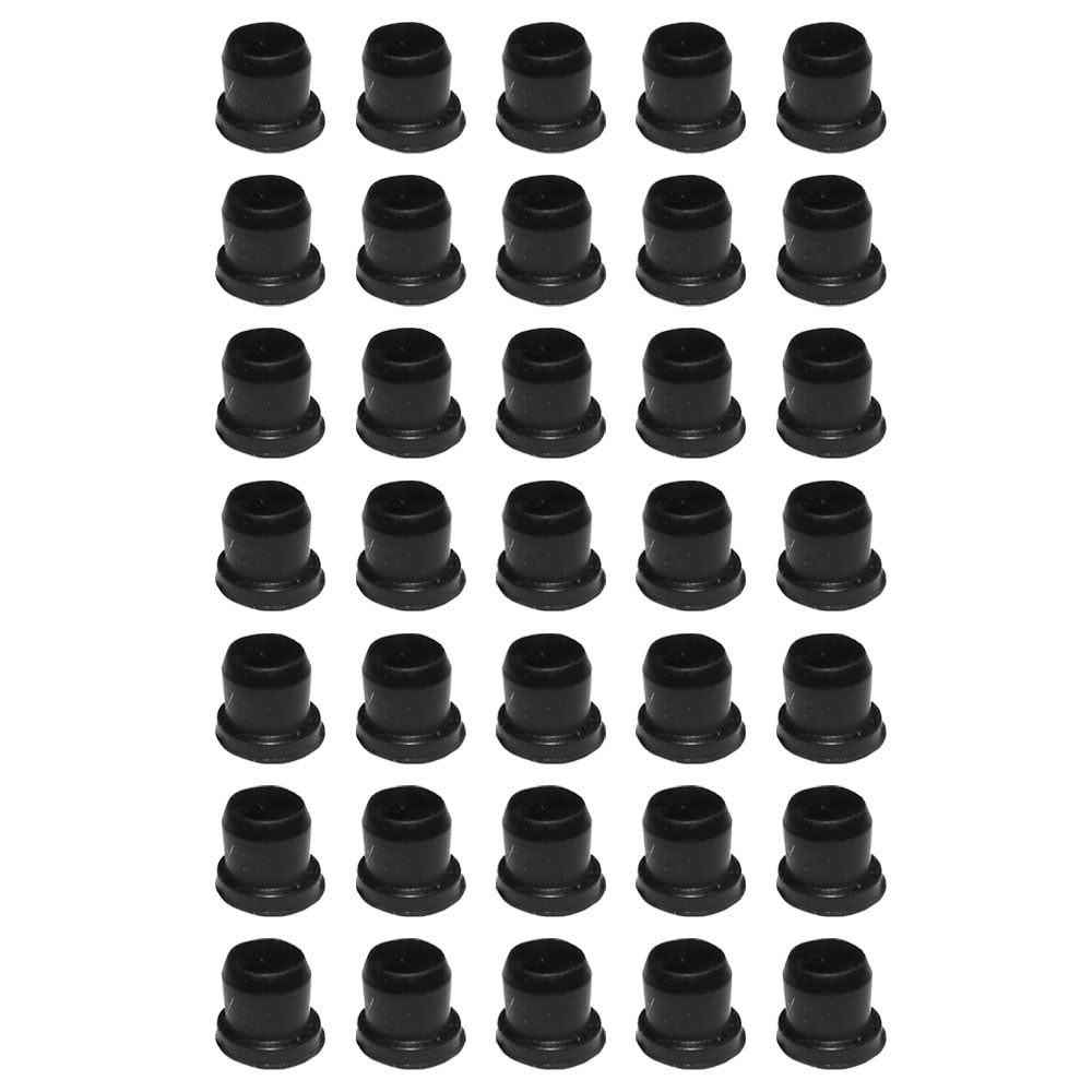 RAParts One New Set of 35 Brake Bleeder Screw Caps - Universal Fit for ...