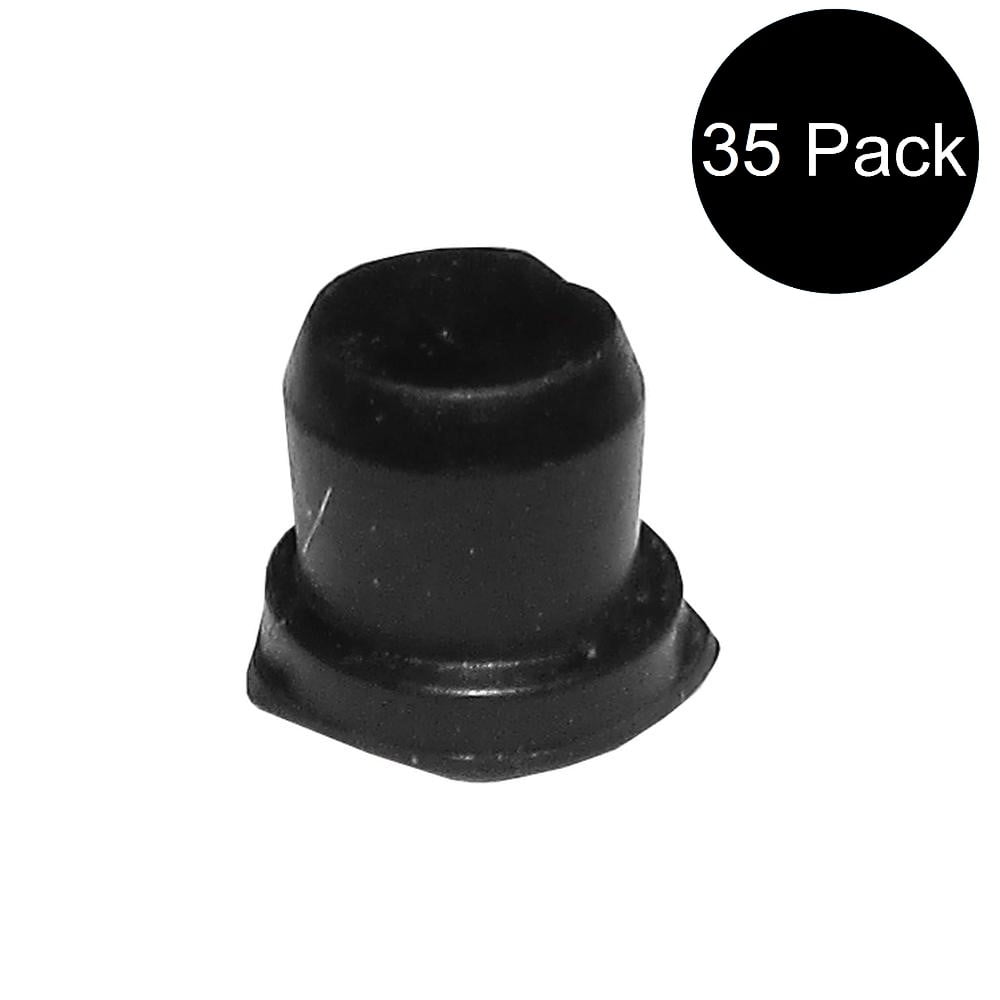 RAParts One New Set of 35 Brake Bleeder Screw Caps - Universal Fit for ...