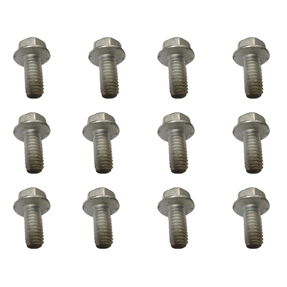 RAParts Pack of 12 (Self Tapping) Spindle Bolts Fits Toro 112-0395 Fits ...