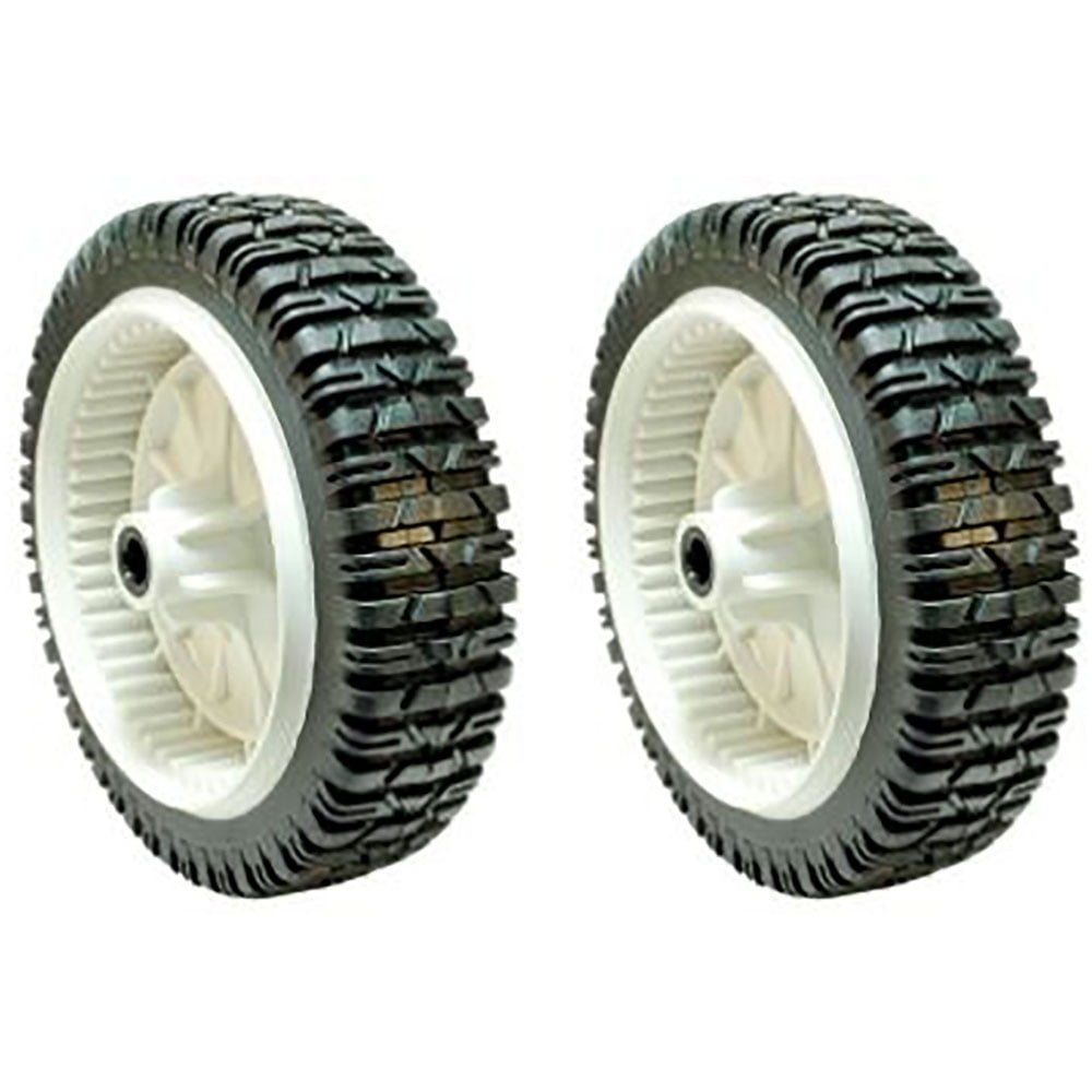RAParts (Pack of 2) Plastic Front Drive Self-Propel Wheels 8" x 2" 1/2 ...