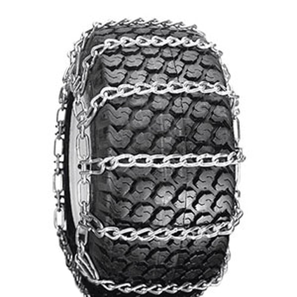 RAParts Pair of 2 Link Tire Chains 118 x 8.50 x Fits John Deere Lawn ...