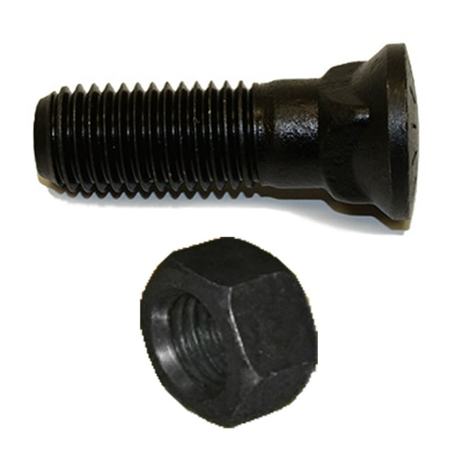 RAParts Plow Bolt and Nut for Blades Cutting Edges 3/4-10x2 1/2 Grade 8 ...