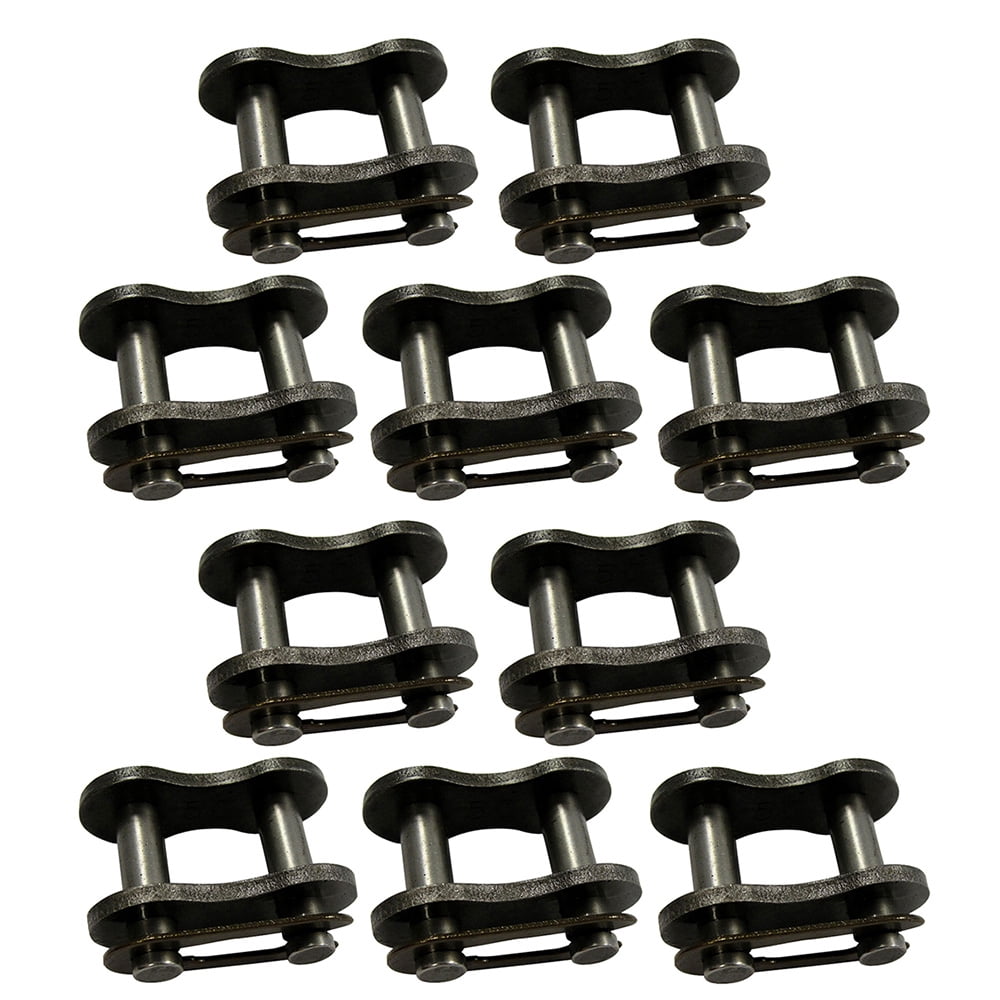 RAParts (Qty 10) #50 Chain Spring Clip Master Connecting Link - Walmart.com