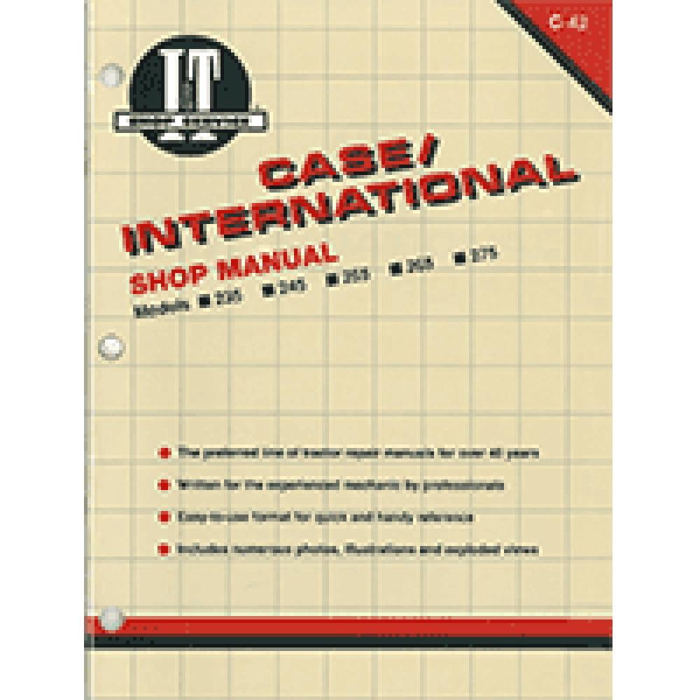 RAParts R1414 I & T Shop Manual Fits Case-IH - Walmart Business Supplies