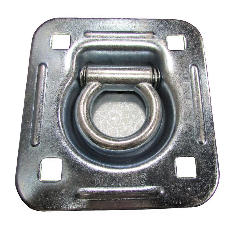 RAParts Recessed D-Rings 1-1/2" ID for Truck Trailer 6,000 lb. Capacity ...