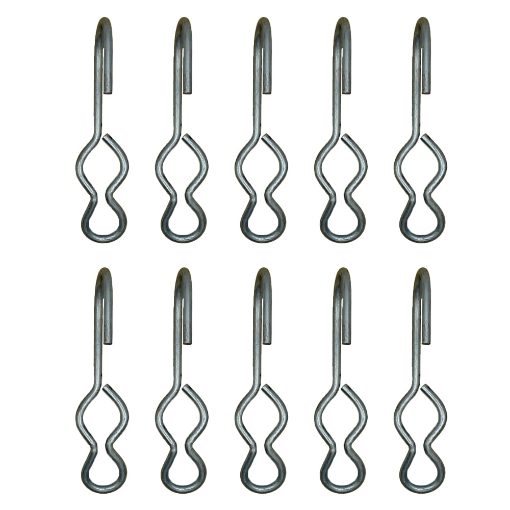 RAParts SJ Hooks 10 Piece Set Steel Construction for Rope Shock Cord ...