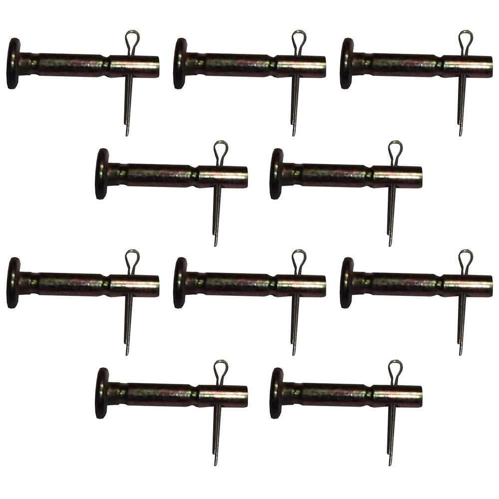RAParts Set of 10 Shear Pins & Cotter Pins fits MTD 738-04124A ...
