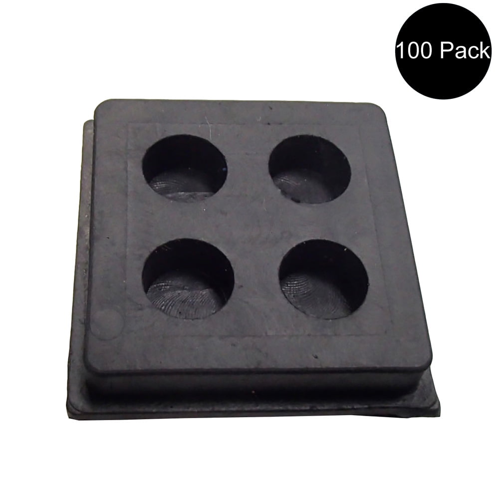 RAParts Set of (100) 2" x 2" x 3/4" Anti Vibration Heavy Duty All ...
