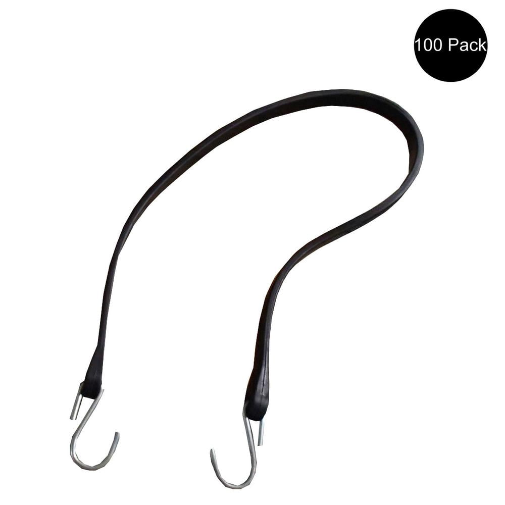 RAParts Set of 100 New 31" Heavy Duty Natural Rubber Bungee Straps ...