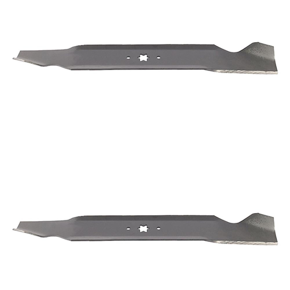 RAParts Lawn Mower Blades Set of (2) 21-3/16" X 6 Point Star Fits ...