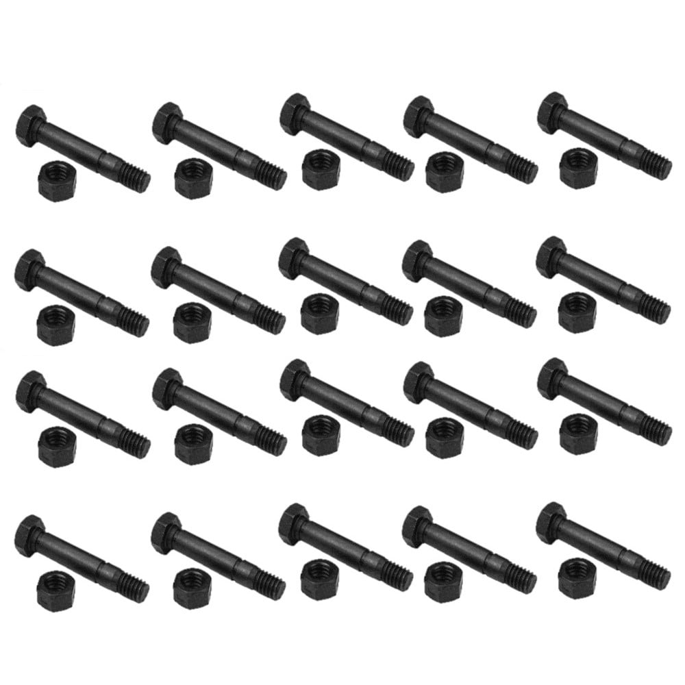 Raparts Set Of 20 Shear Pins Fits John Deere 828d 924de 1032d 1128dde