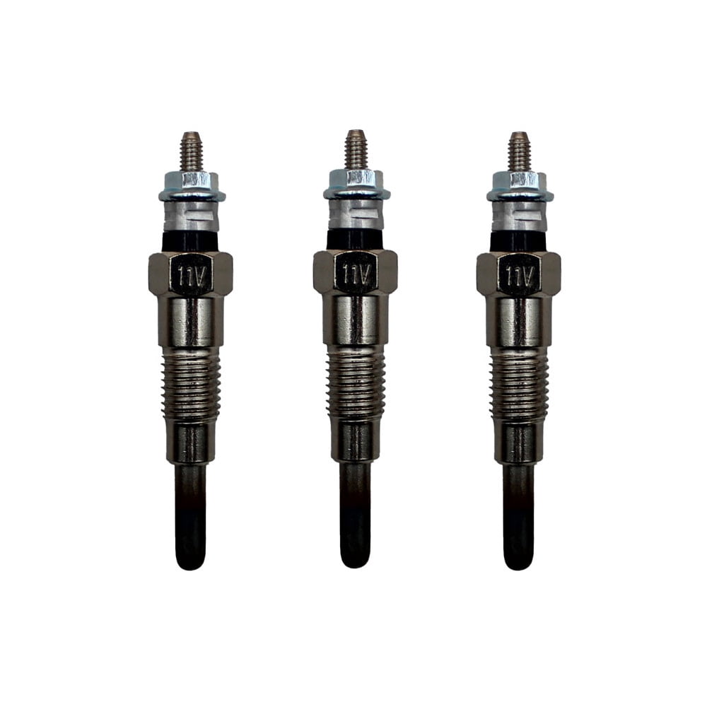 RAParts Set of (3) Glow Plug 129155-77800 Fits Yanmar Tractor F18 F18 ...