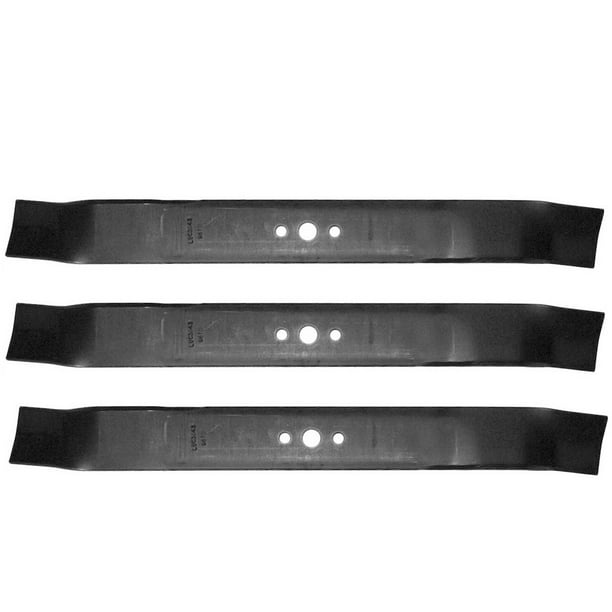 RAParts Set of (3) New Aftermarket 21" Push Mower Mulching Blades fits ...