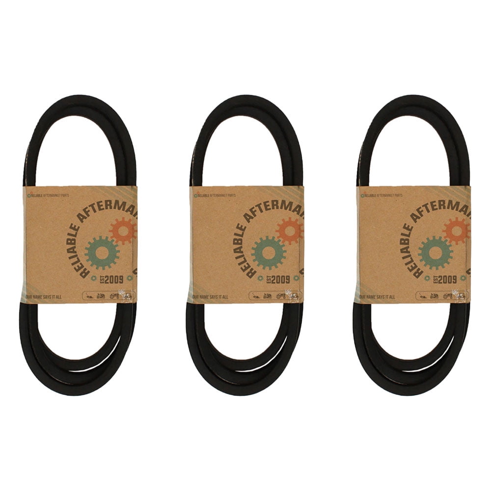 (3) 42" Cut Mower Deck Belt 174883 532174883 Electric Clutch Fits ...