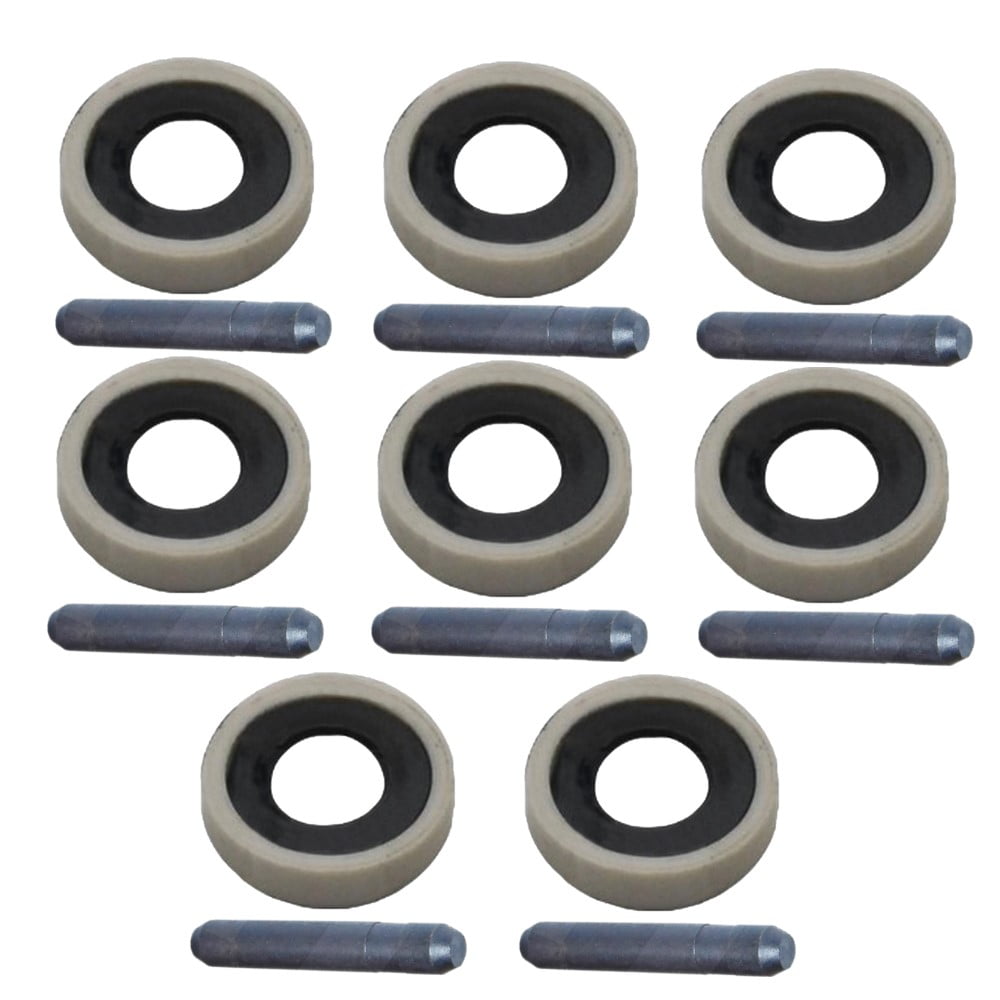 RAParts Set of 8 Pins & Retainers 1140358, 1140359 Fits Caterpillar ...