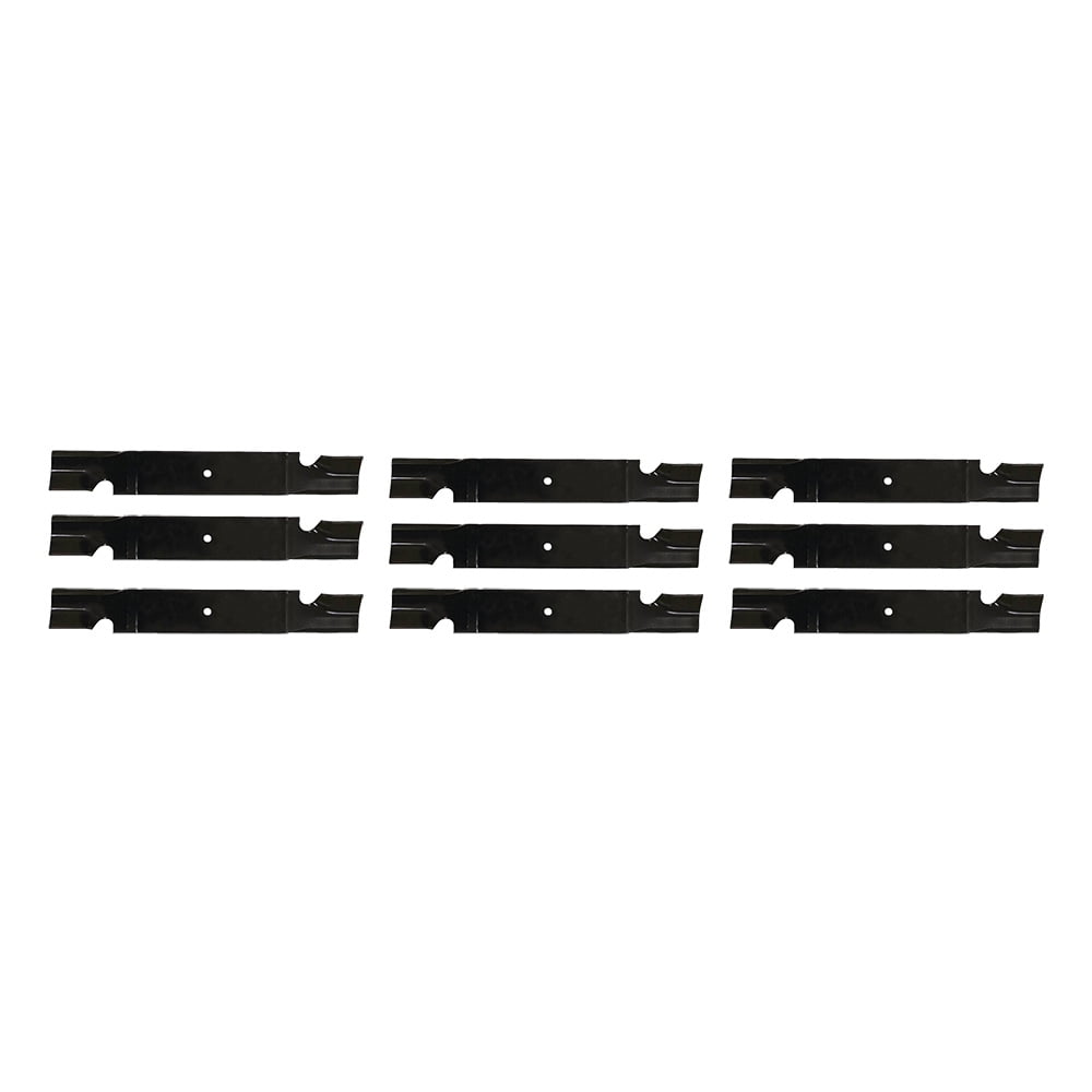 RAParts Set of 9 Aftermarket Notched High Lift 21" Blades Fits ...