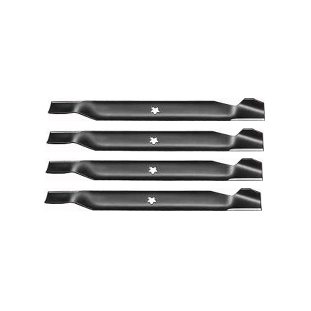 RAParts Set of Four (4) High Lift Lawn Mower Blades Fits Husqvarna ...