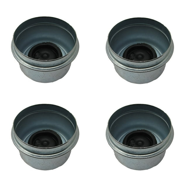 RAParts Set of Four New Axle Dust Cap Covers, Fits 2000 lb to 3500 lb ...