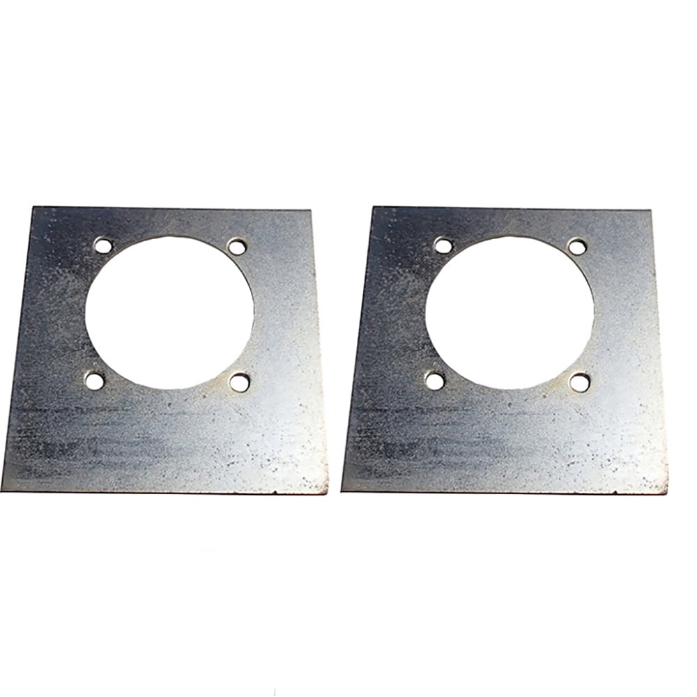 RAParts Set of Two 940224 Heavy Duty Backing Plates Mounting Plates for ...