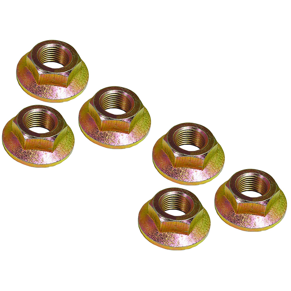 RAParts Six (6) 712-0417 912-0417 Flange Spindle Blade Pulley Nuts Fits ...