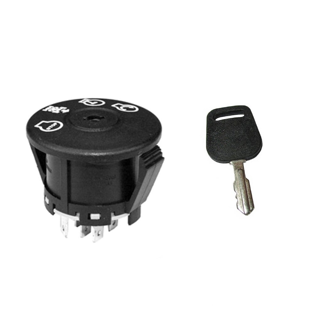RAParts Starter Ignition Switch & Key Fits Delta 6900-49P1 Lawn Mower ...