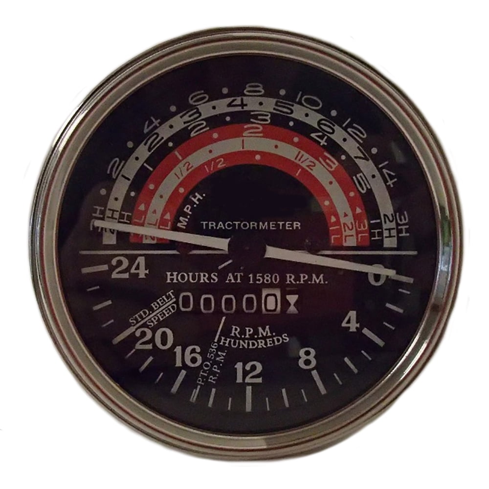 RAParts MFS131 One New Aftermarket Tachometer Fits Massey Ferguson TO35 ...