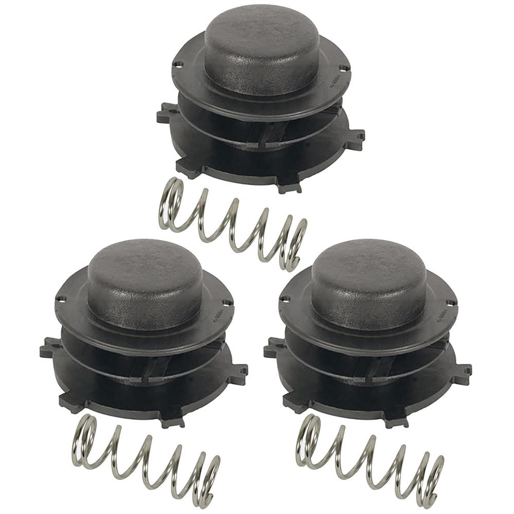 RAParts Three (3) Trimmer Head Spools & Springs Sets Fits Stihl w/ 25-2 ...
