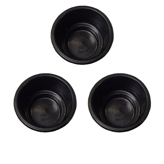 RAParts Three (X3) Jumbo Black Plastic Cup-Holder Inserts Made For ...