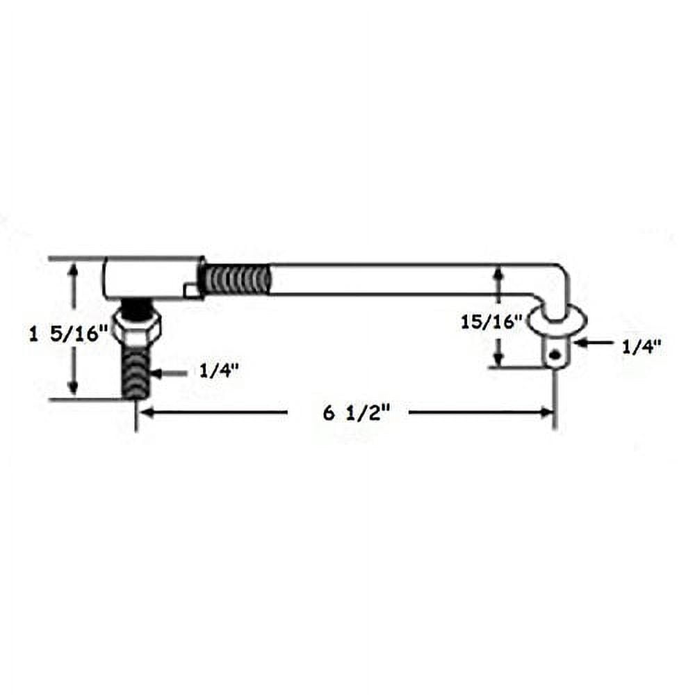 RAParts Throttle Linkage Kit Fits Massey Ferguson 1876343M92 Universal ...