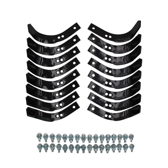 RAParts Tiller Tine Set Fits Troy-Bilt Part #: GW-1245 10802 1270-1A ...
