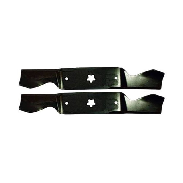 RAParts Two (2) Replacement 18-1/2" x 5 Point Star Standard Lift Blades ...