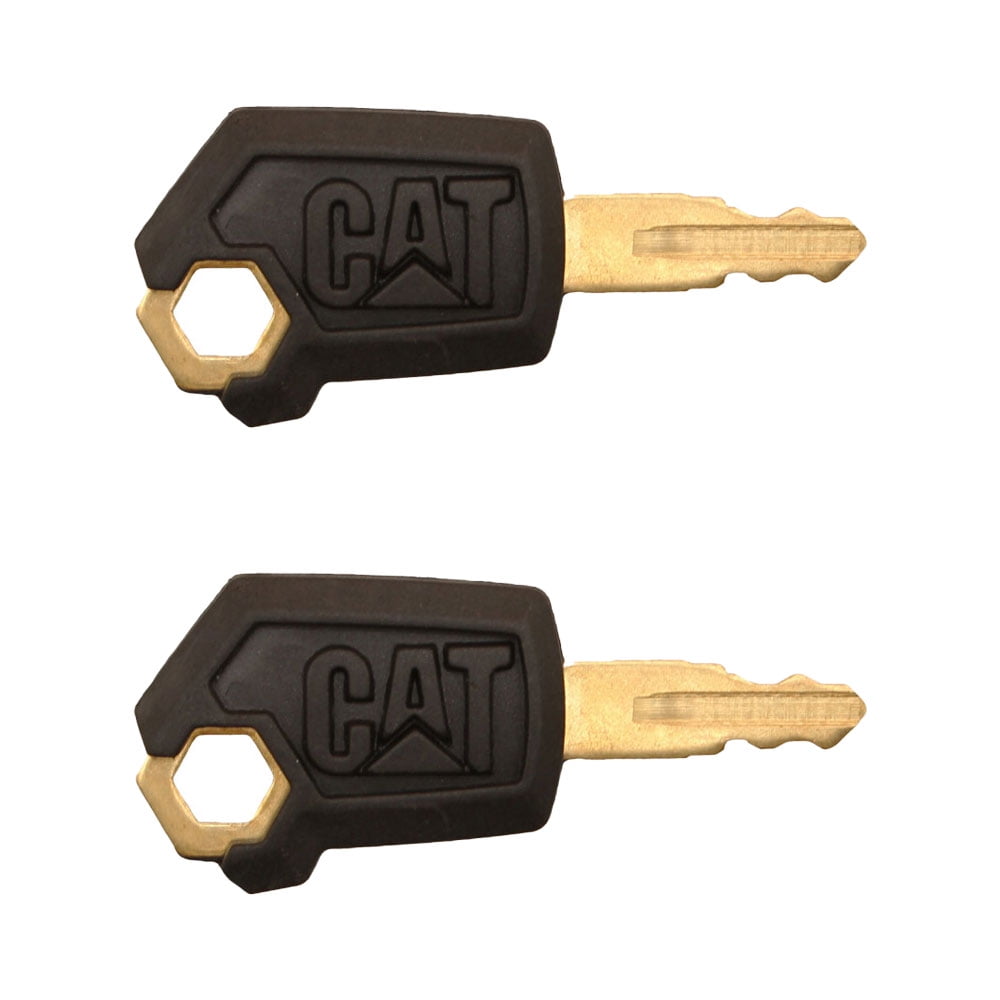 RAParts Two Fits CAT Fits Caterpillar Heavy Equipment Keys - Walmart.com