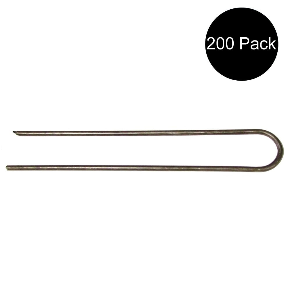 RAParts Two Hundred New Garden Stake Sod Staples for Erosion Control ...