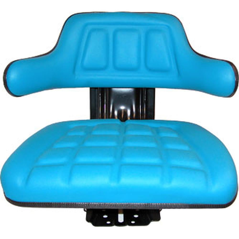 RAParts Universal Fit Blue Waffle Farm Tractors Tractor Seat TS1060ATSP ...