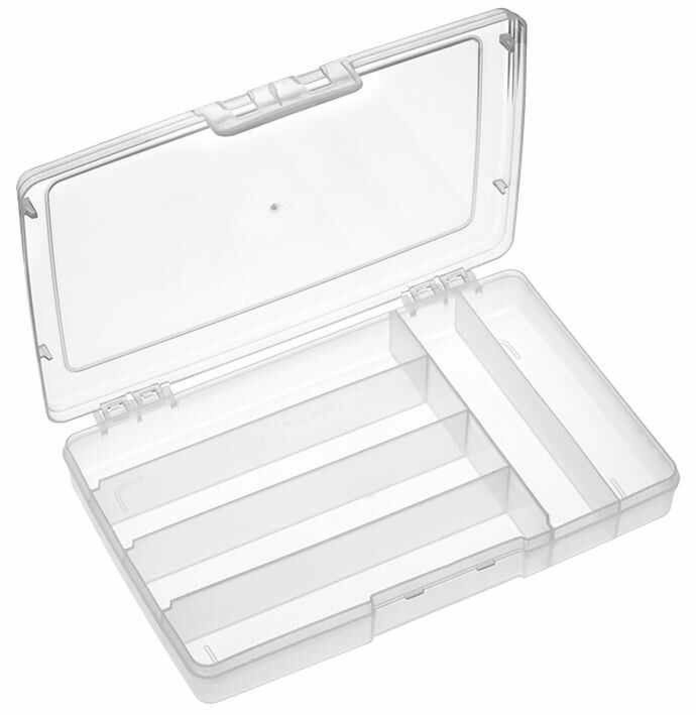 RARAION - 6 Compartment Storage Box - 40mm x 245mm x 165mm - Walmart.com